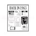 Back in 1963 Newspaper Poster Printable, 62nd Birthday Decoration, 1963 ...