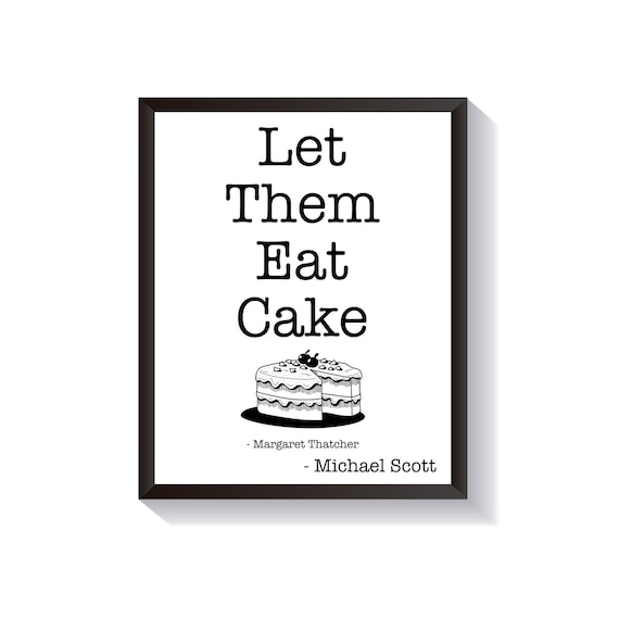 Cake Eating Quotes Eat Cake Quote Etsy UK
