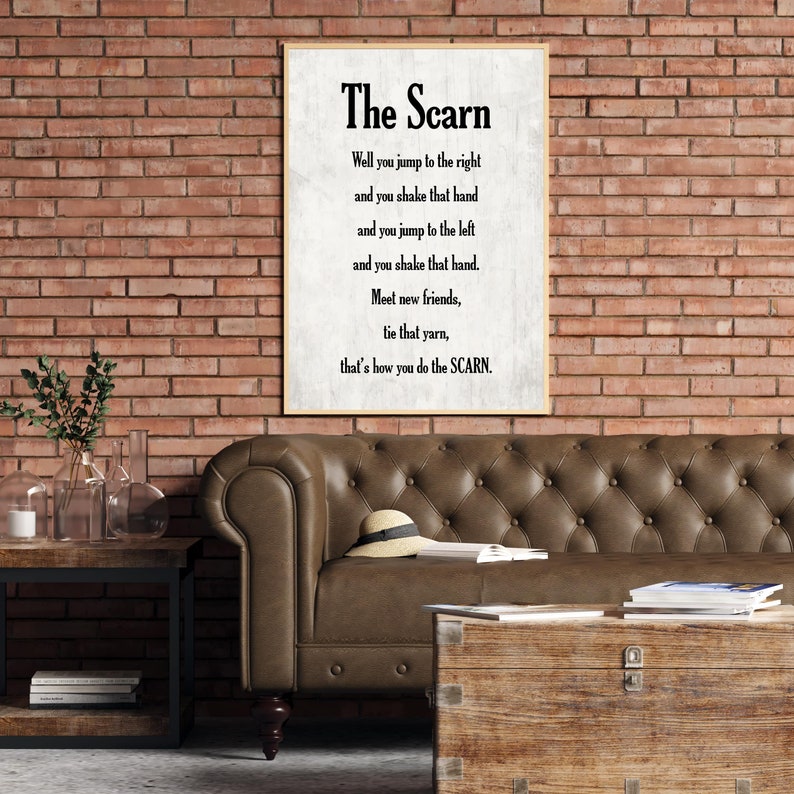 The Scarn Dance Instructions Michael Scarn Printable Threat - Etsy