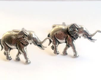 Pewter elephant | Etsy