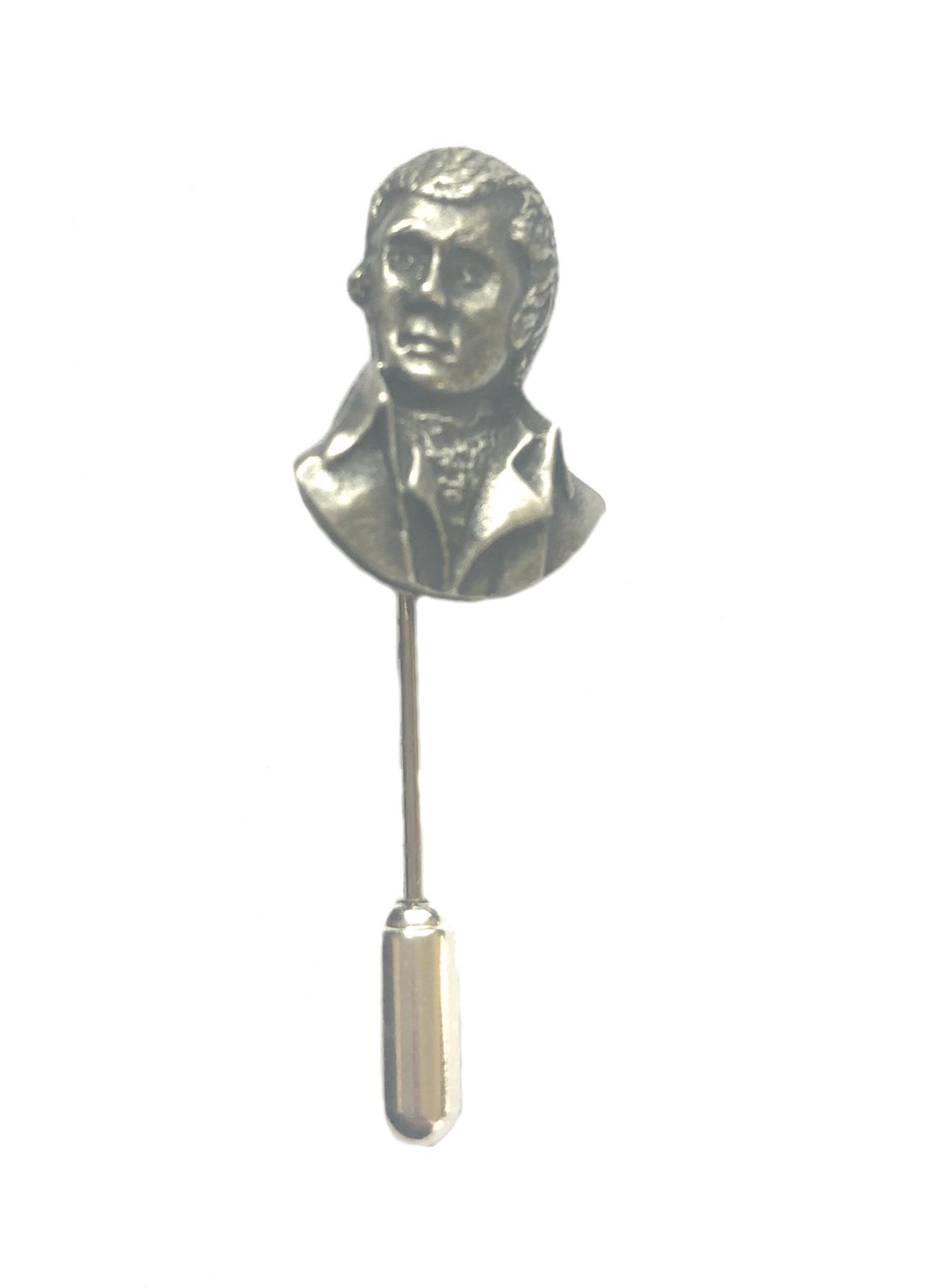 Robert Burns Lapel Stick Pin cravat/hat Pin Handmade in - Etsy