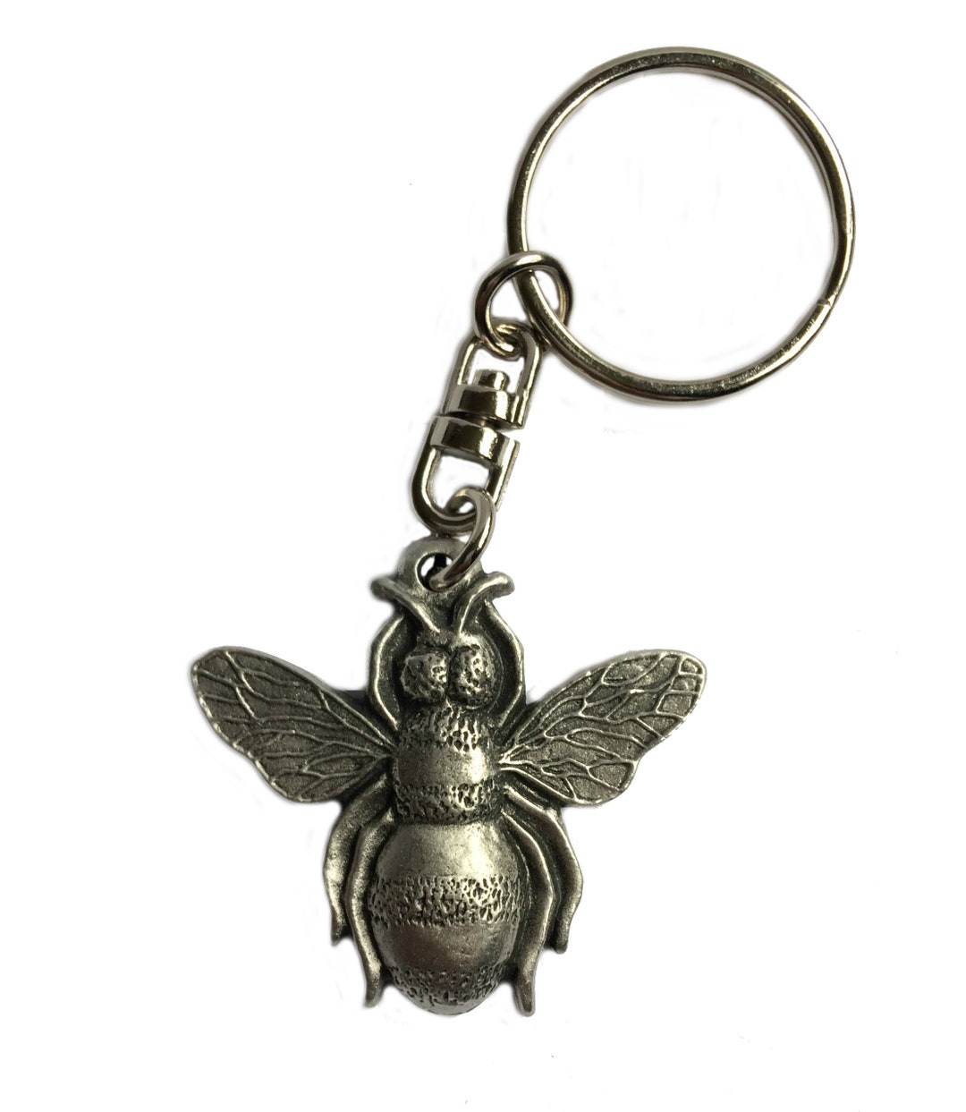 Honey Bee Keyring keychain Handmade in England From Fine - Etsy