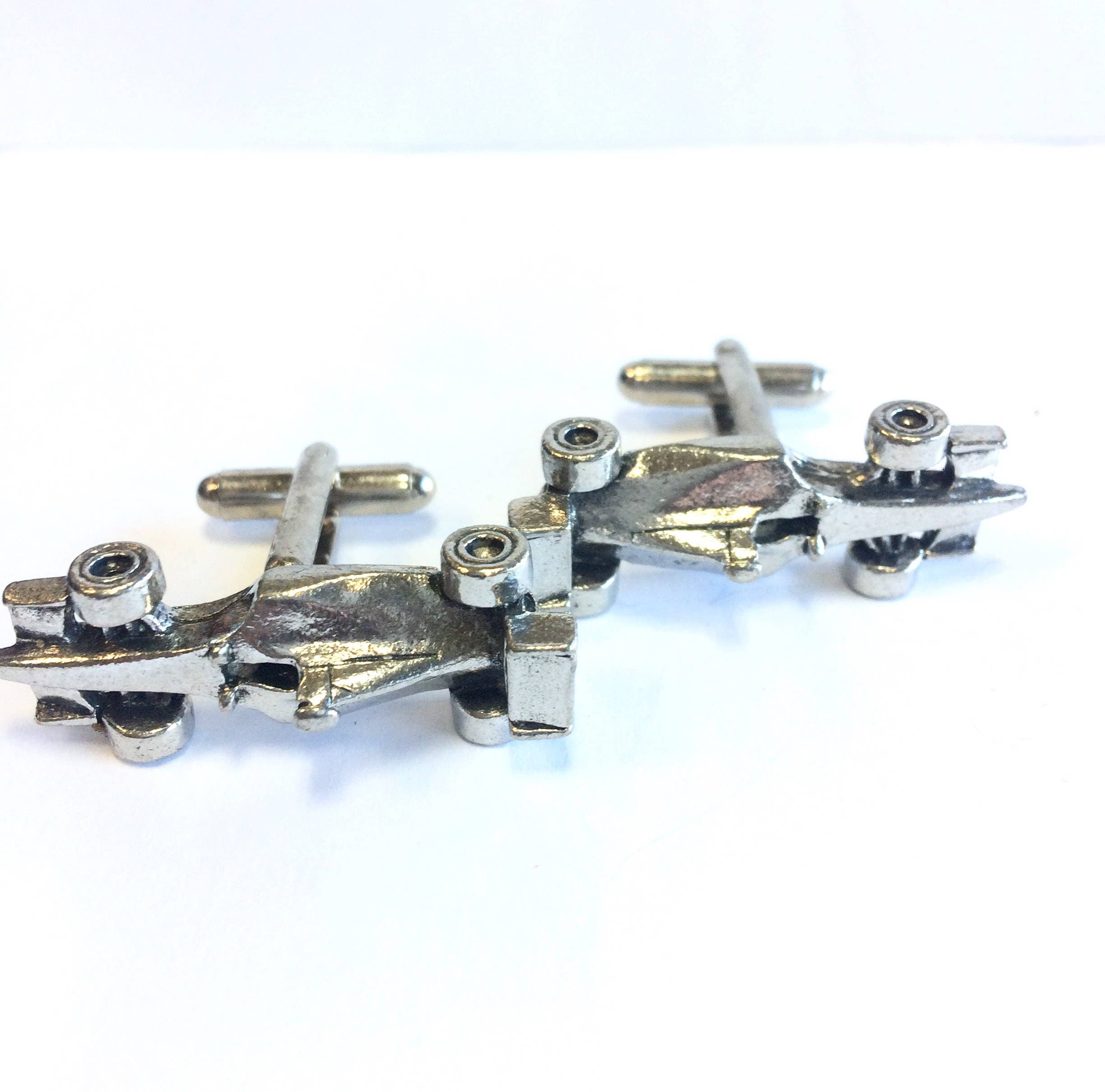 Racing Formula 1 Car Cufflinks Handmade in England From Fine - Etsy