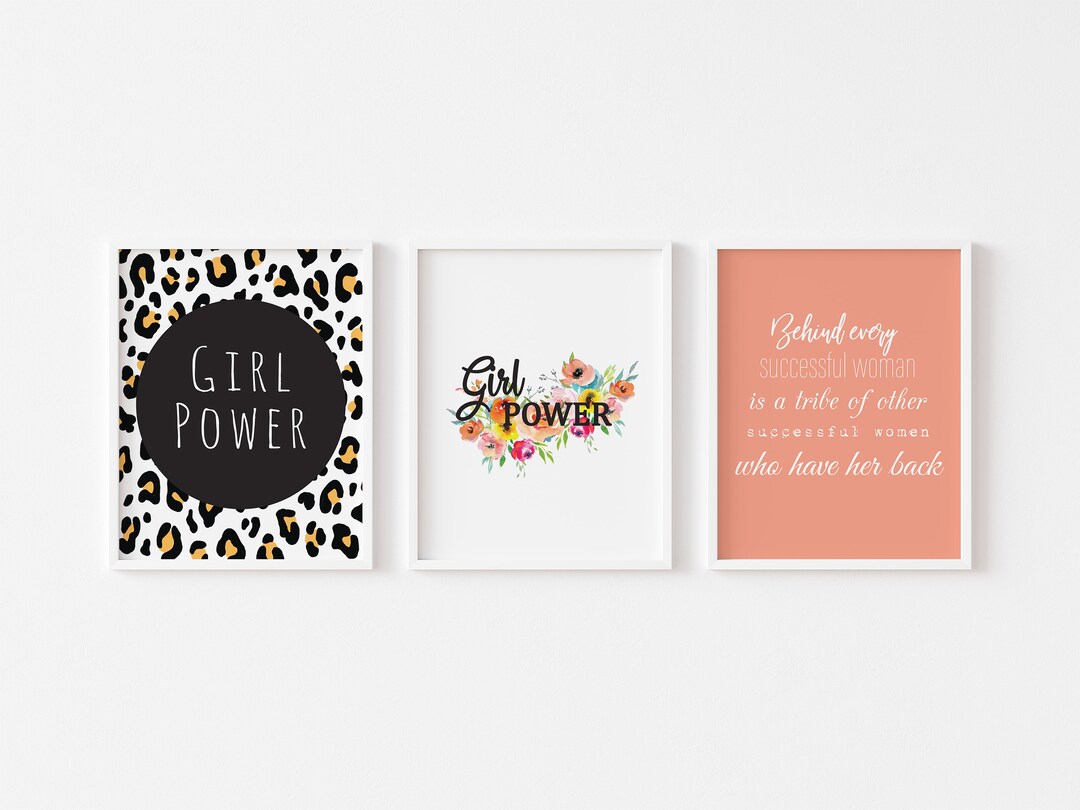 Girl Power Print, Digital Download - Etsy
