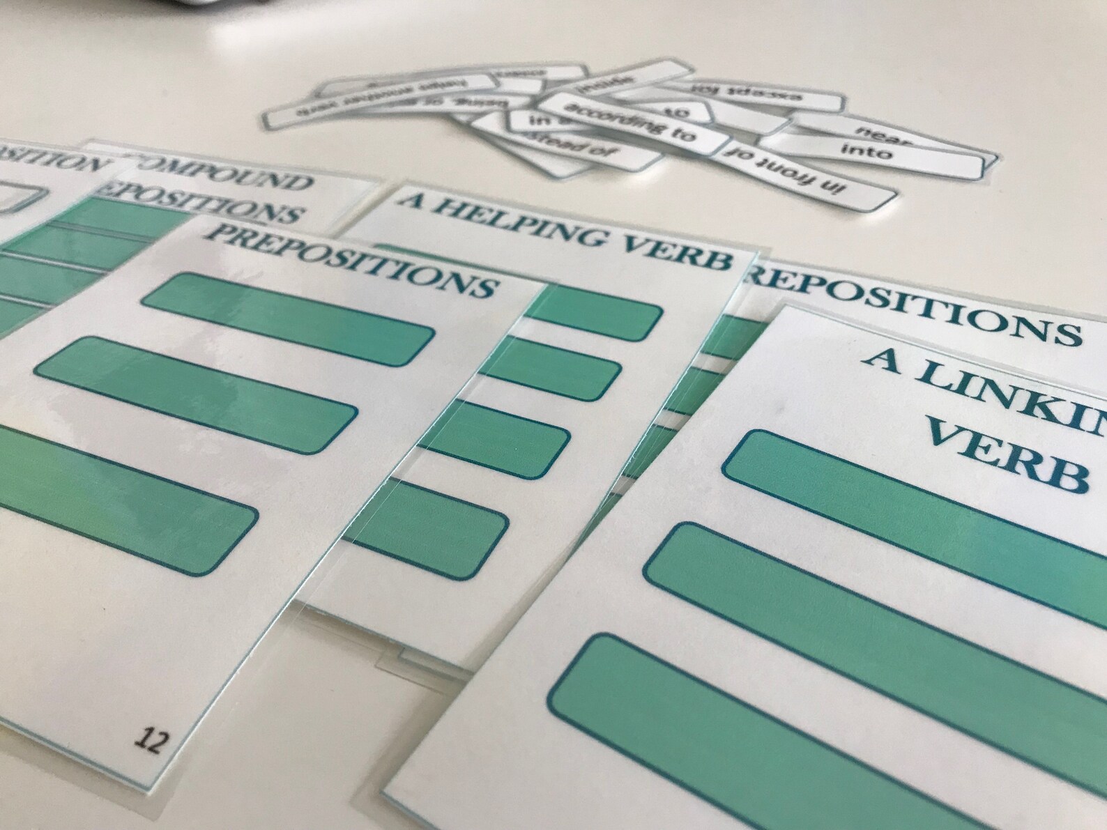 English Grammar Memory Work Cards, CYCLE 1 - Etsy