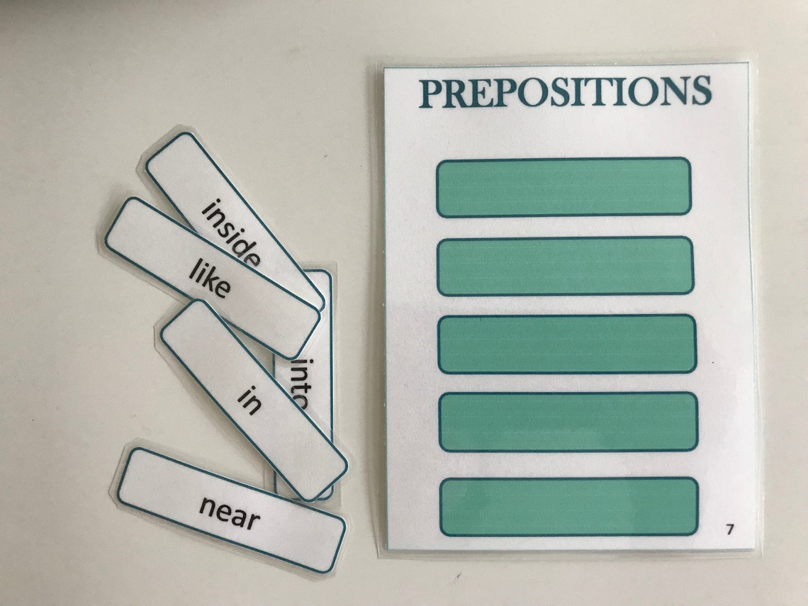English Grammar Memory Work Cards, CYCLE 1 - Etsy
