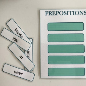 English Grammar Memory Work Cards, CYCLE 1 - Etsy