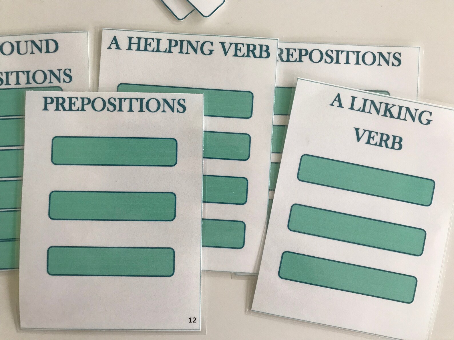 English Grammar Memory Work Cards, CYCLE 1 - Etsy