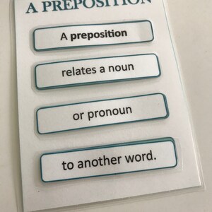 English Grammar Memory Work Cards, CYCLE 1 - Etsy