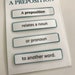 English Grammar Memory Work Cards, CYCLE 1 - Etsy