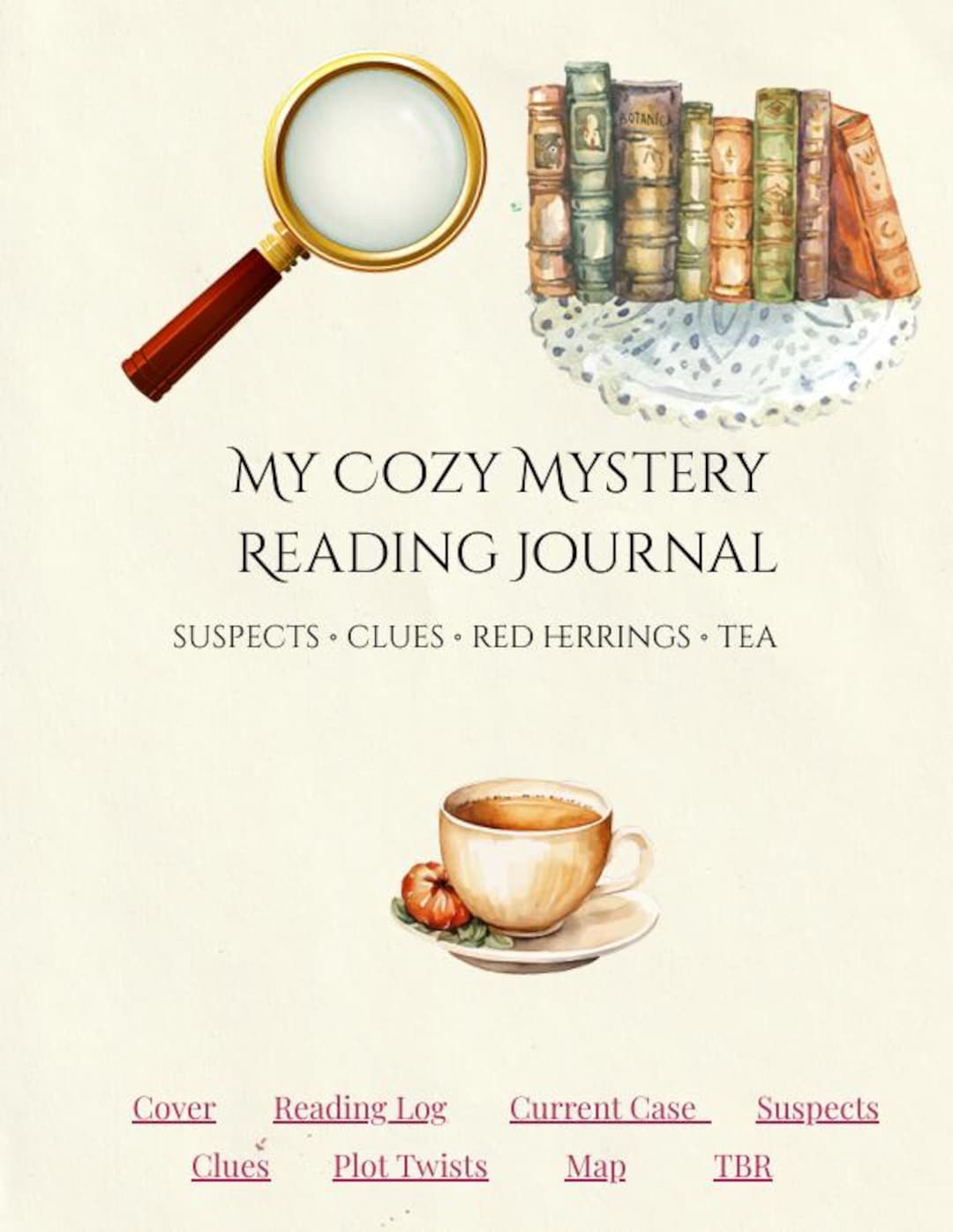 Digital Mystery Junk Journal Kit - Printable Detective Adventure Pages ...