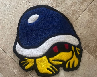 Tufted Mario Super Star Rug, Wall-hanging, PRE-ORDER Custom Carpet ...
