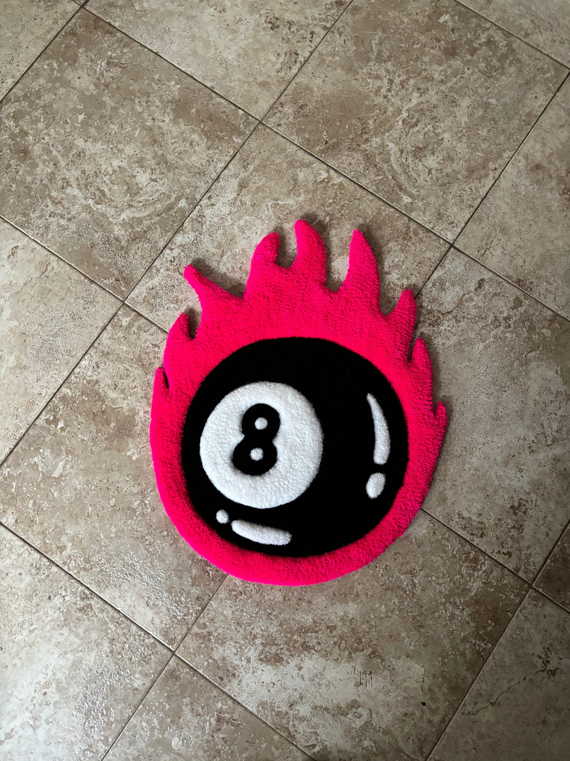 8 Ball Rug - Etsy