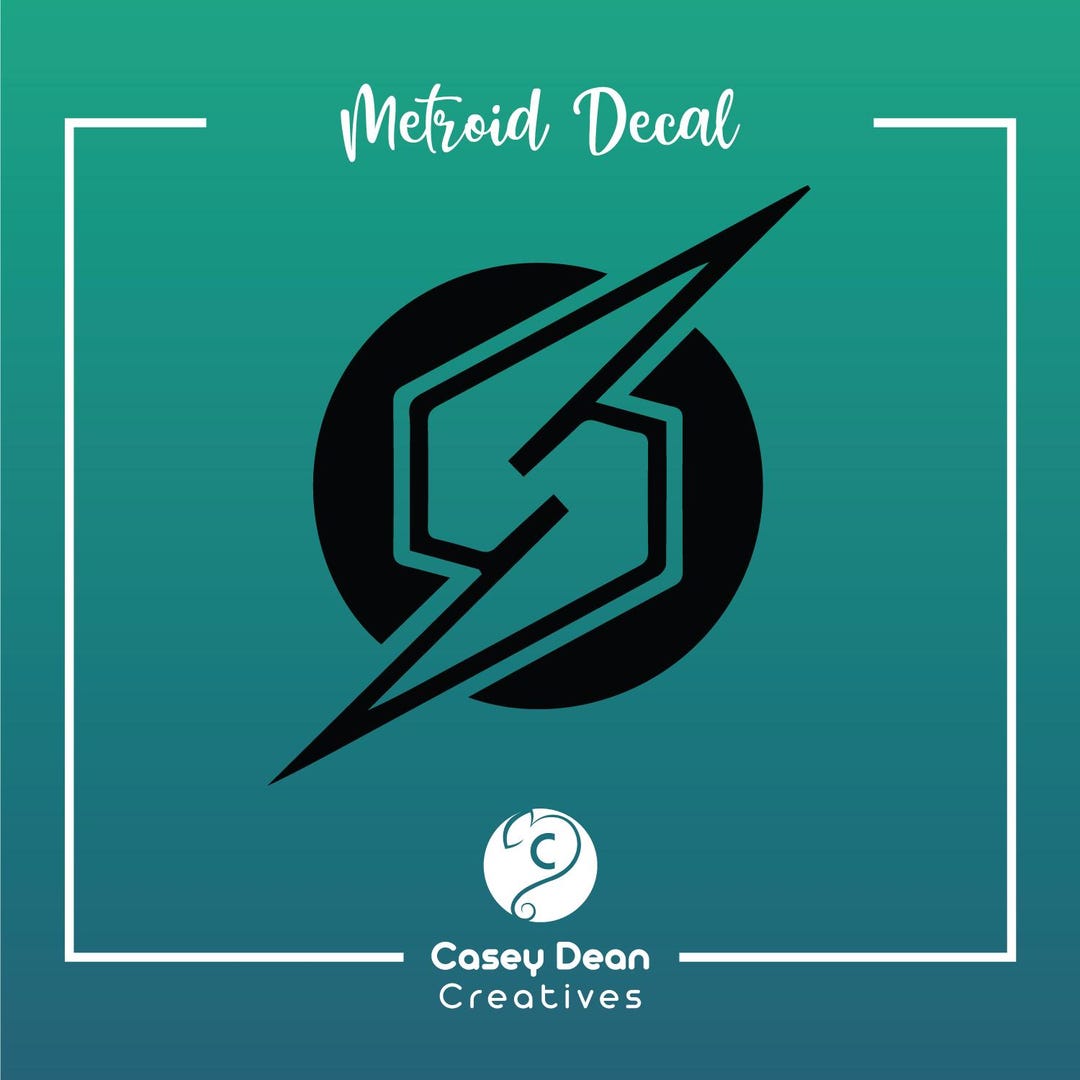 Metroid Universe Decal Sticker Super Smash Bros - Etsy