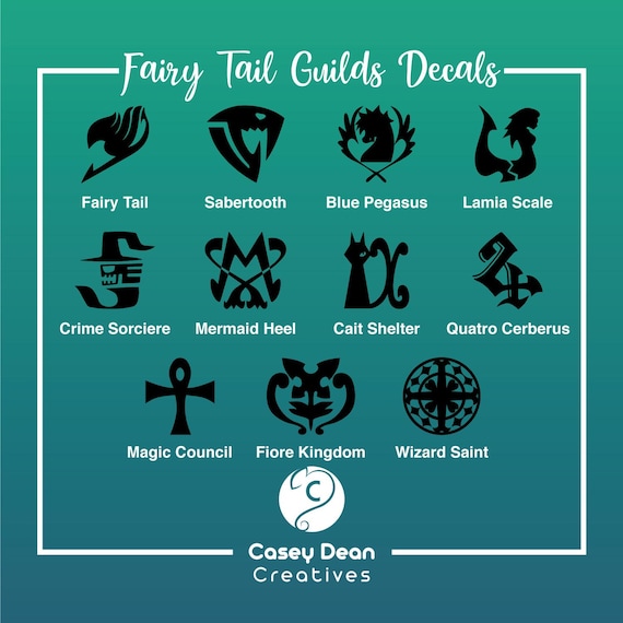 Fairy Tail Guild Symbols And Names What Is The Meaning Behind The