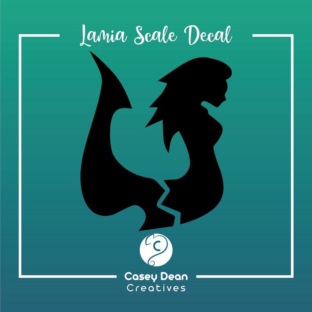 Lamia Scale Guild Emblem Decal Sticker Fairy Tail - Etsy