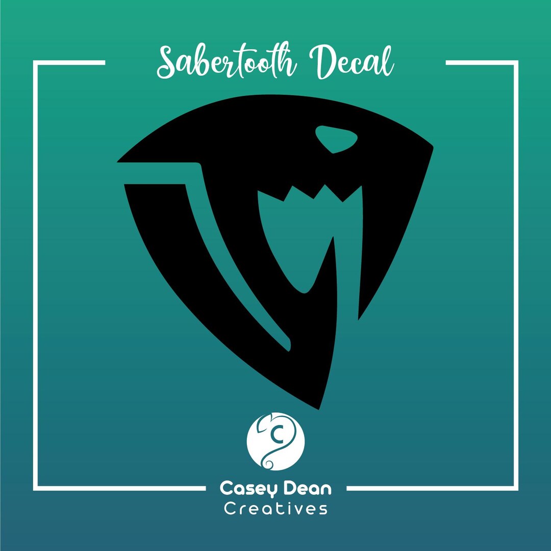 Sabertooth Guild Emblem Decal Sticker Fairy Tail - Etsy