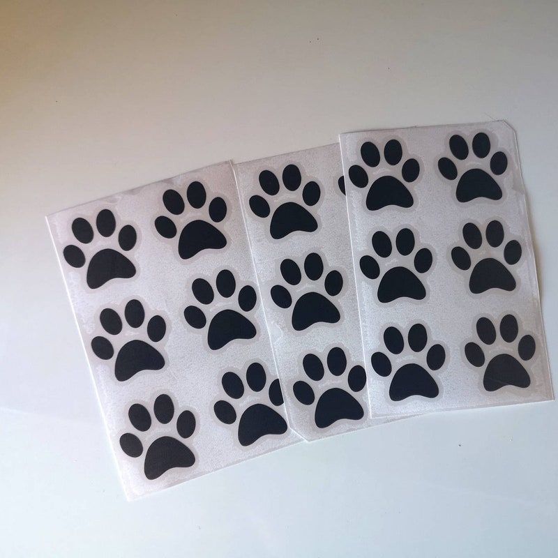 Paw Print Vinyl - Etsy