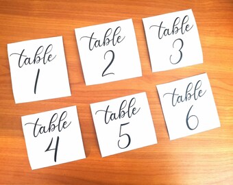 Table Decal | Etsy