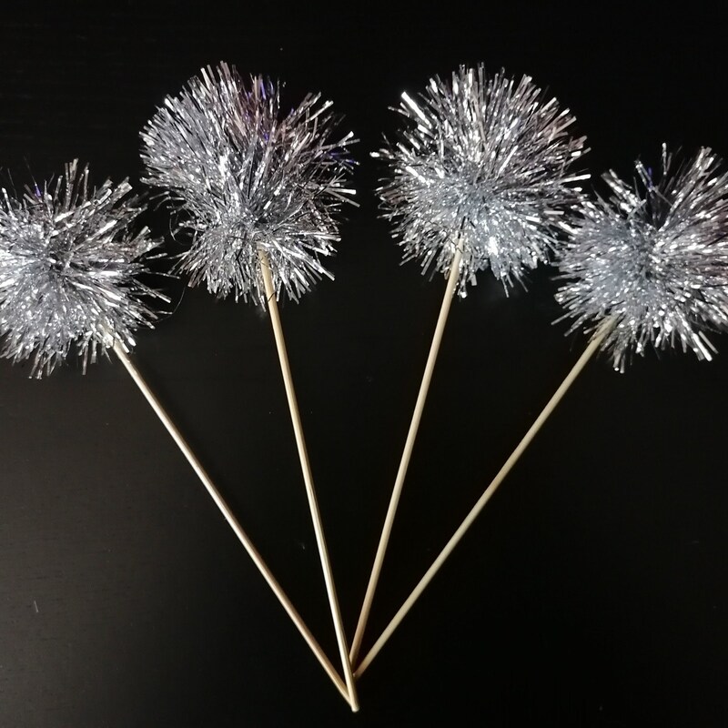 Tinsel Drink Stirrer - Etsy