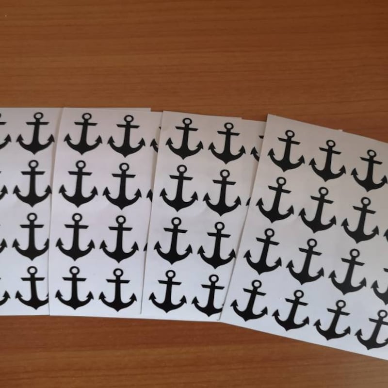 Anchor Sticker - Etsy