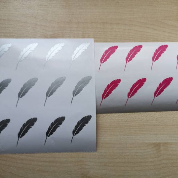 Feather Decal - Etsy