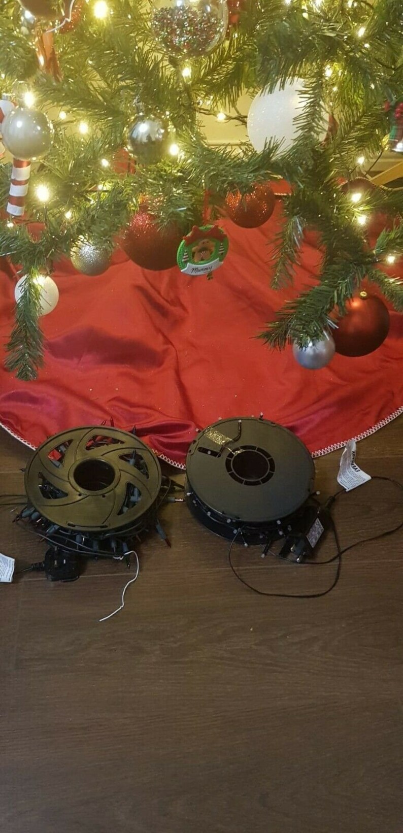 Pack of 10 Empty Cable Reel Xmas Lights Yarn Holder Feeder Reel / Spool ...