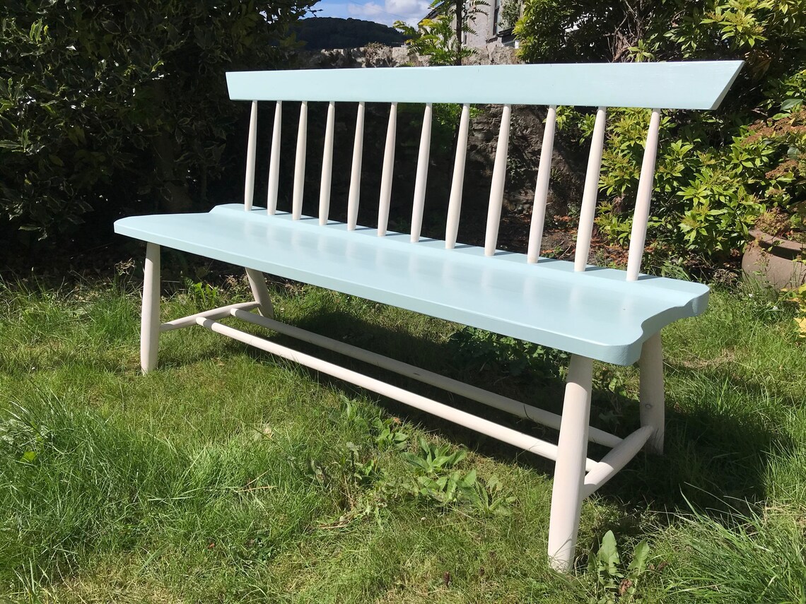 Handmade Ercol & Shaker Style Hallway Bench Seat With Shoe Rack - Etsy