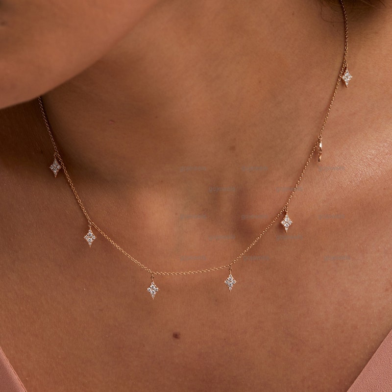 Drop Necklace - Etsy