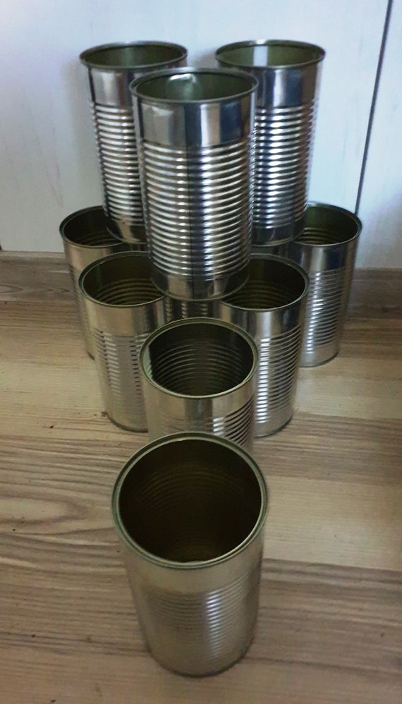 Empty Food Cans