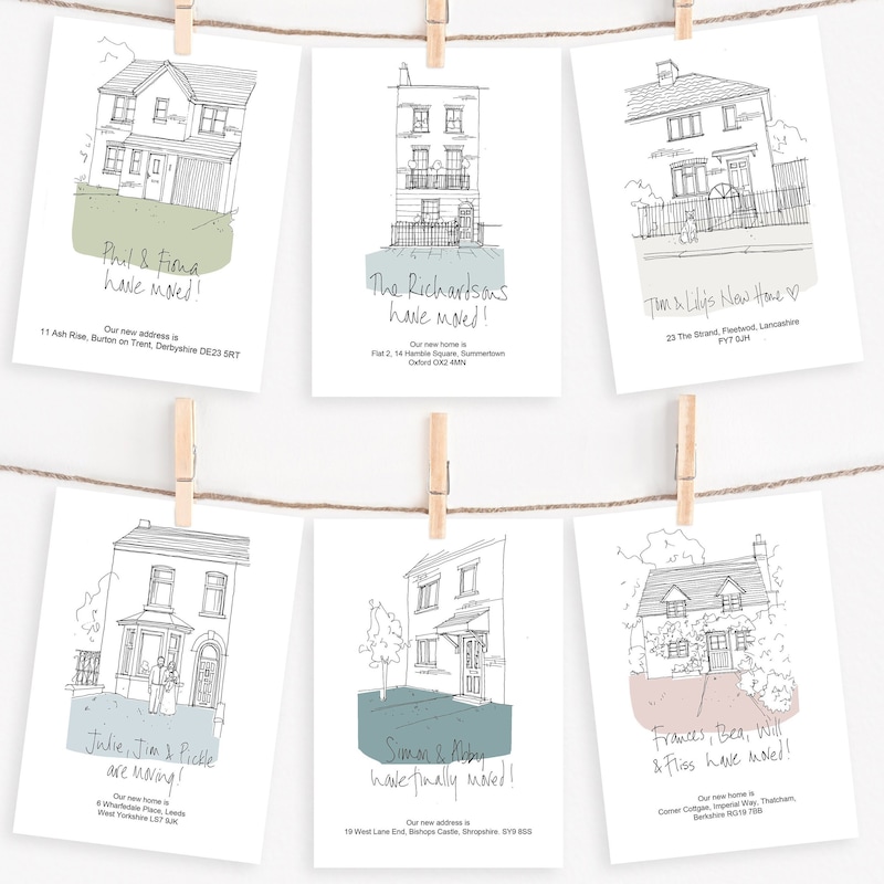 New Home Cards - Etsy