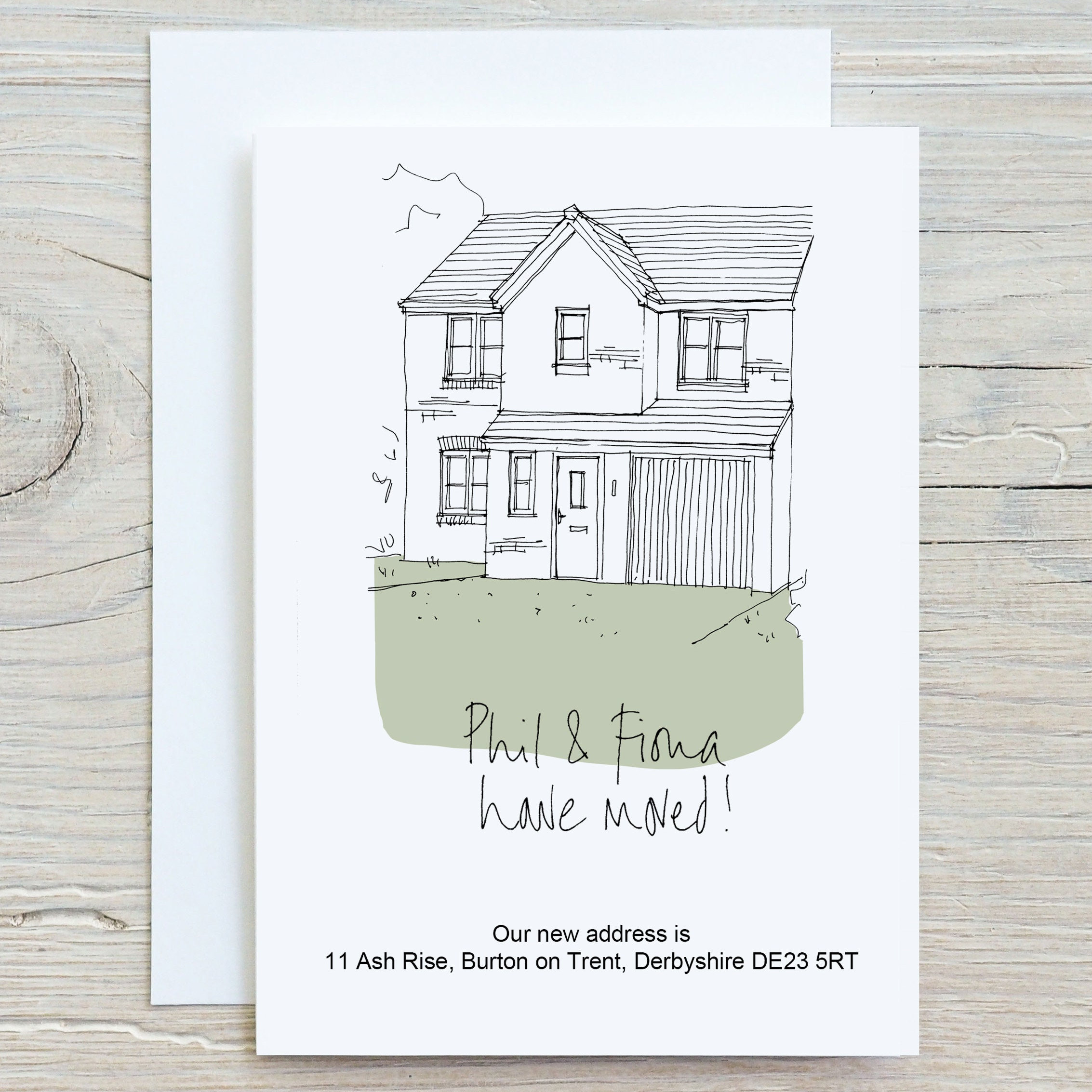 Personalised Change of Address Cards Moving Home Cards New - Etsy