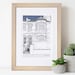 Custom Home Illustration, New Home Drawing, Personalized Housewarming ...