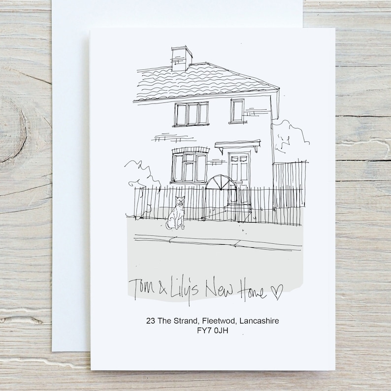 Personalised Change of Address Cards Moving Home Cards New - Etsy