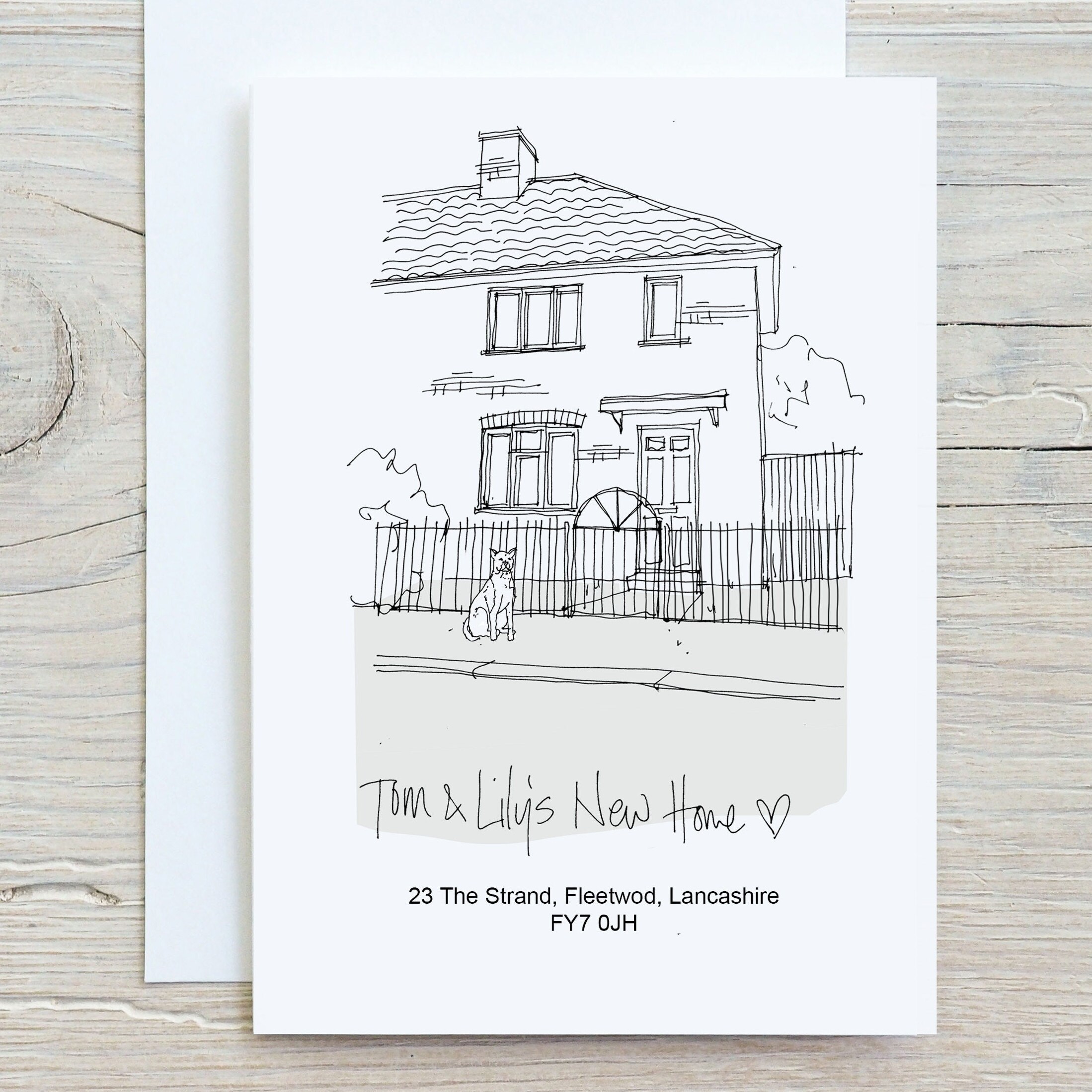 Personalised Change of Address Cards Moving Home Cards New - Etsy