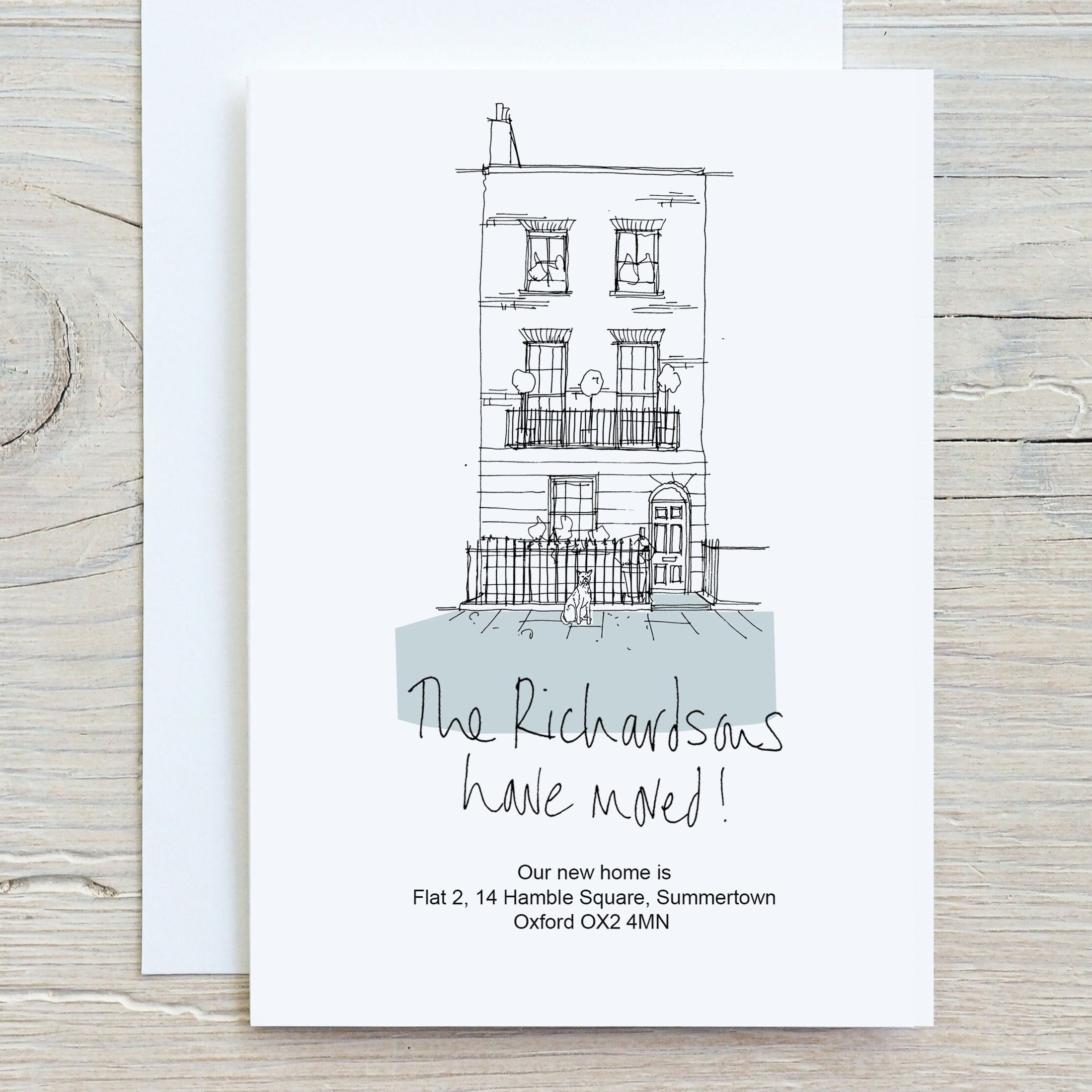 Personalised Change of Address Cards Moving Home Cards New - Etsy