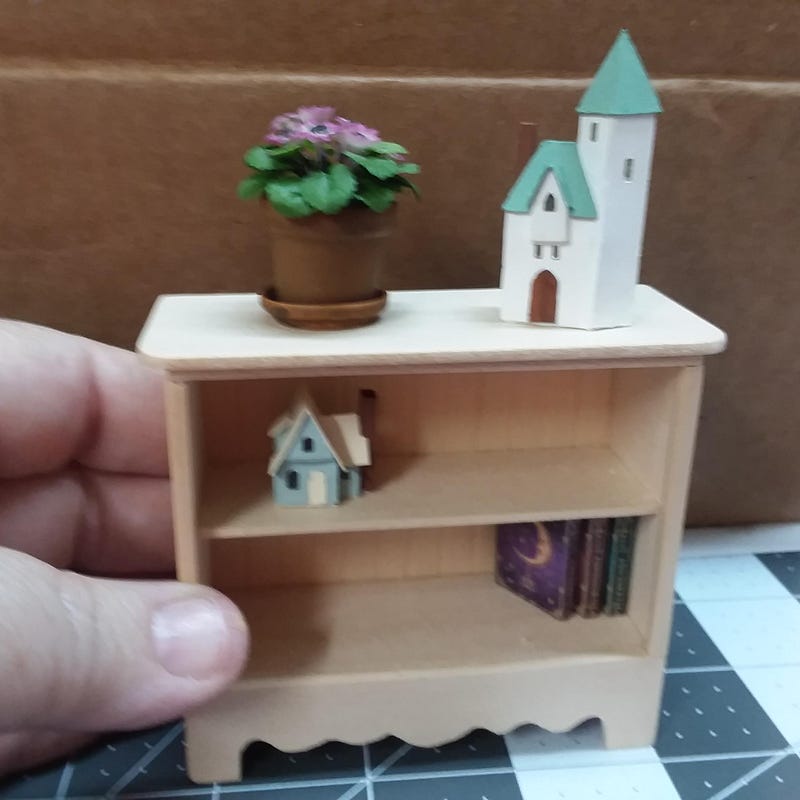 Dollhouse Bookcase - Etsy