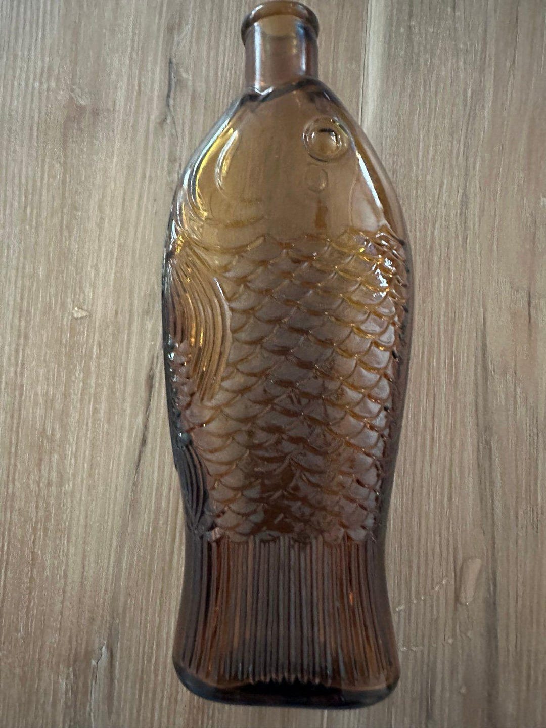 Vintage Dr Fischs Bitters Amber Fish Bottle - Etsy