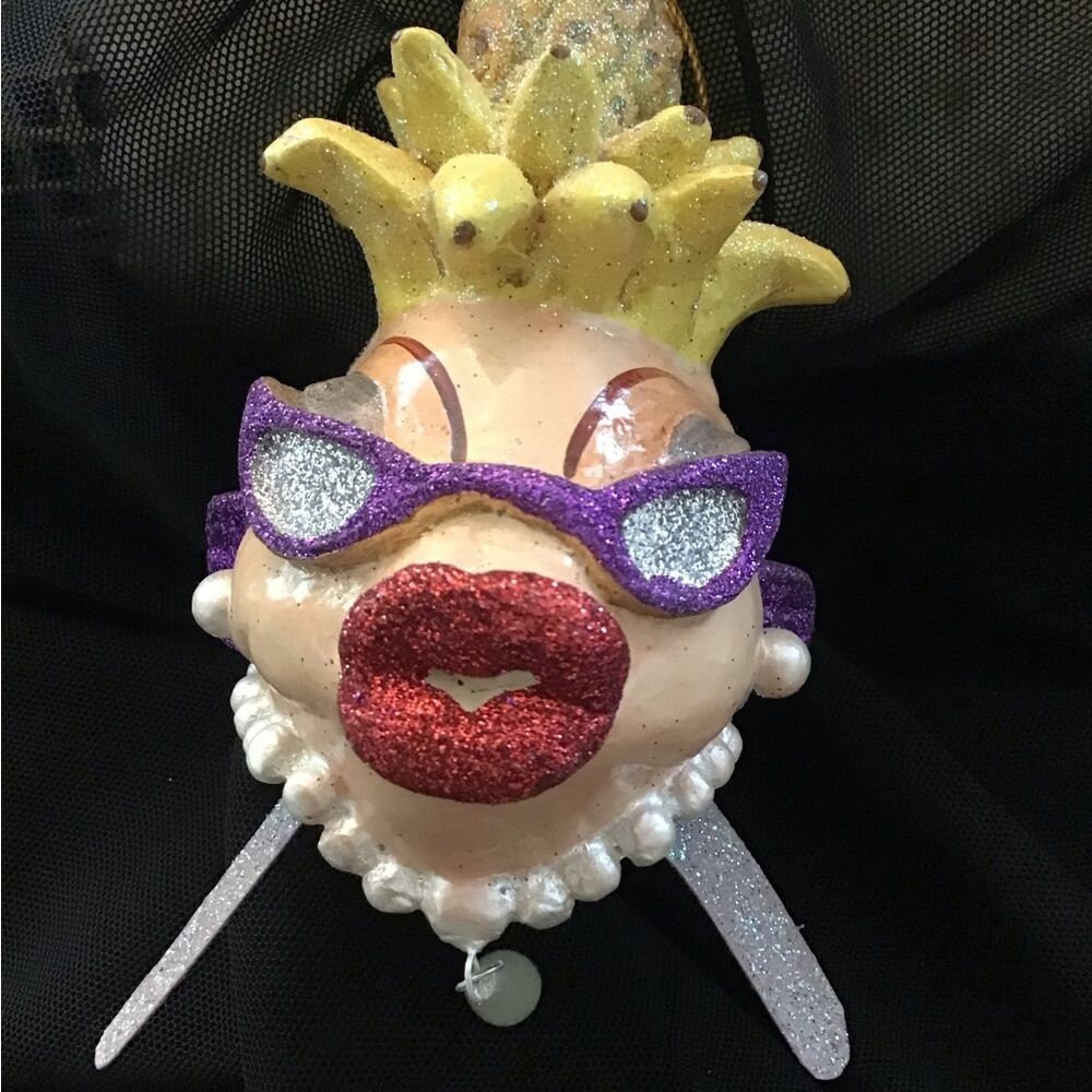 Vintage 2001 Carmen Miranda Fish Ornament - Etsy
