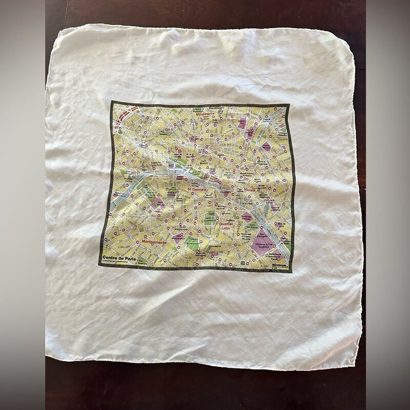 Map Scarf - Etsy