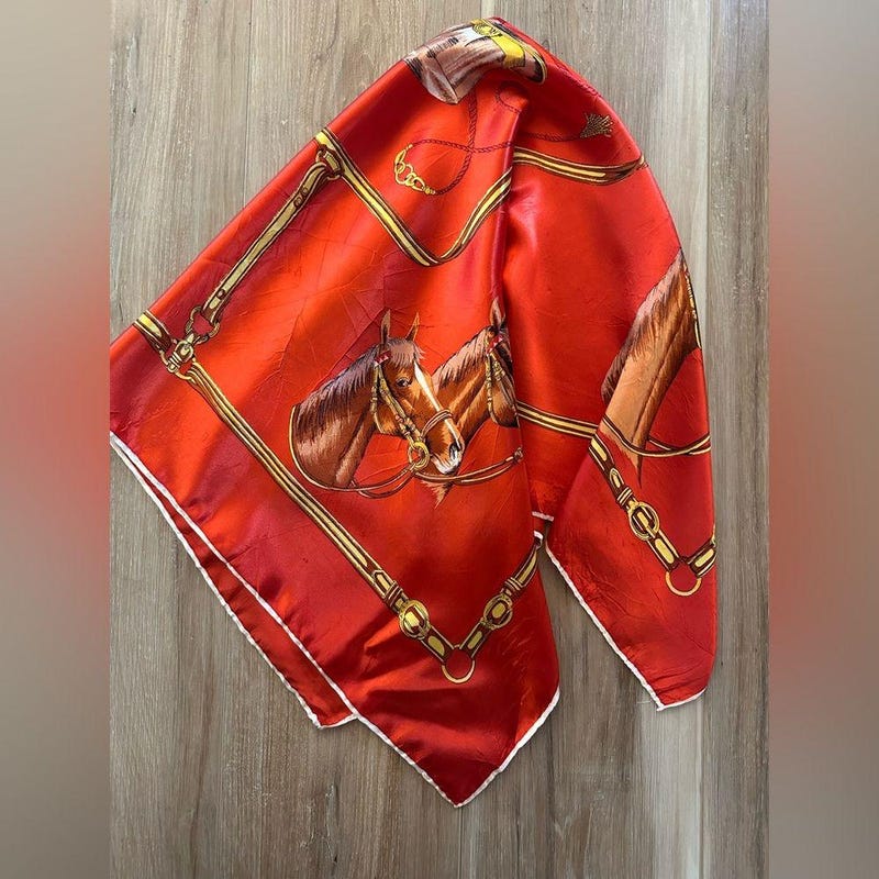 Horse Scarf - Etsy