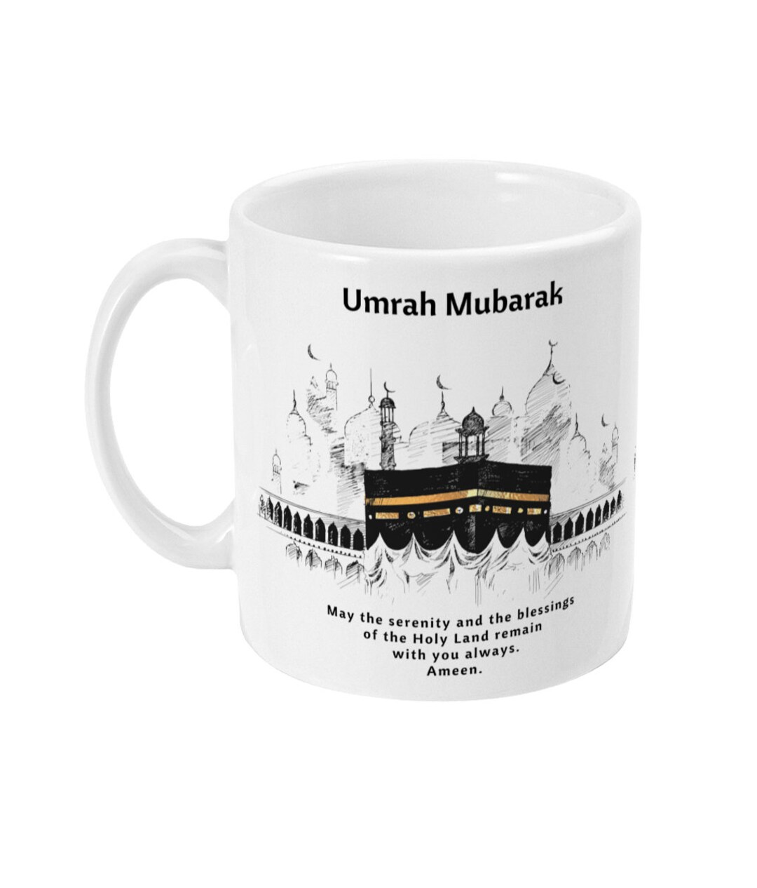 Umrah Mubarak Mug Gift, Ceramic Mug, Islamic Gifts, Hajj Mubarak Gifts ...