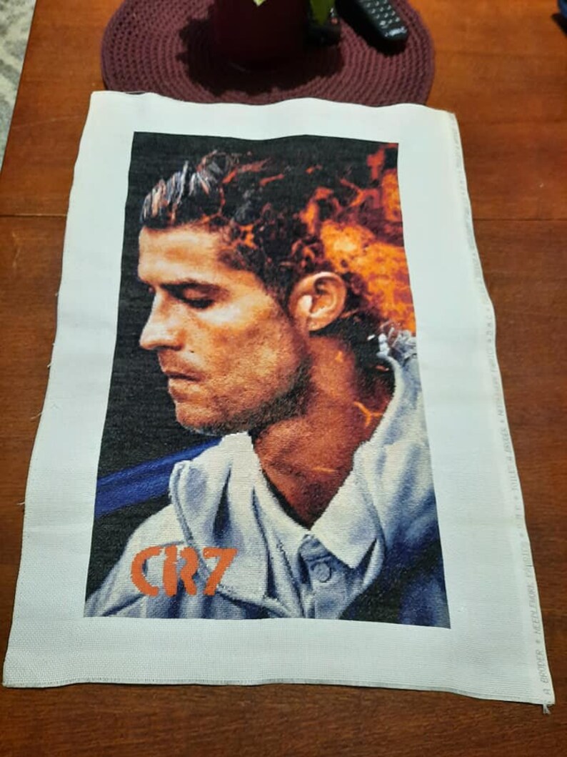 Counted Cross Stitch Pattern "cristiano Ronaldo" - Etsy