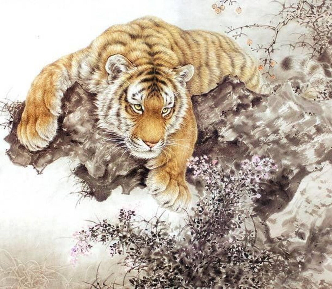 Counted Cross Stitch Pattern "tiger 113" - Etsy