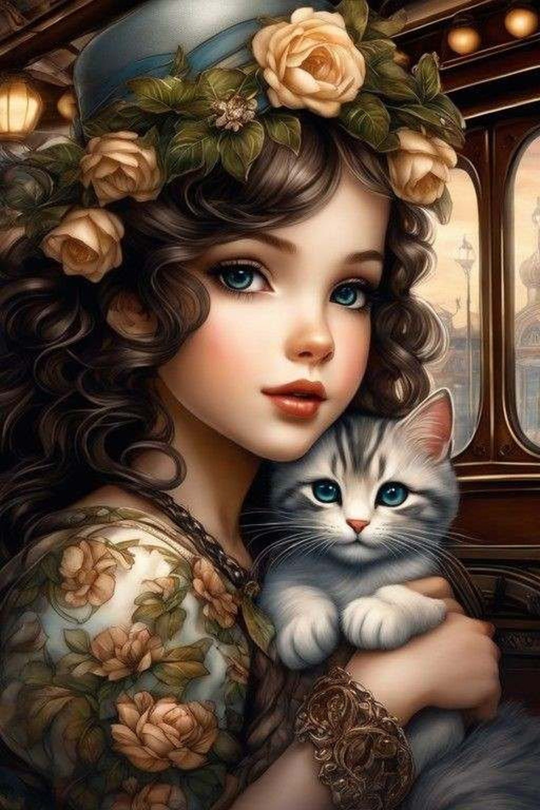 Counted Cross Stitch Pattern "on a Trip 50" - Etsy