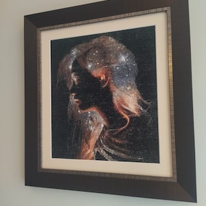 Counted Cross Stitch Pattern stars in Hair - Etsy