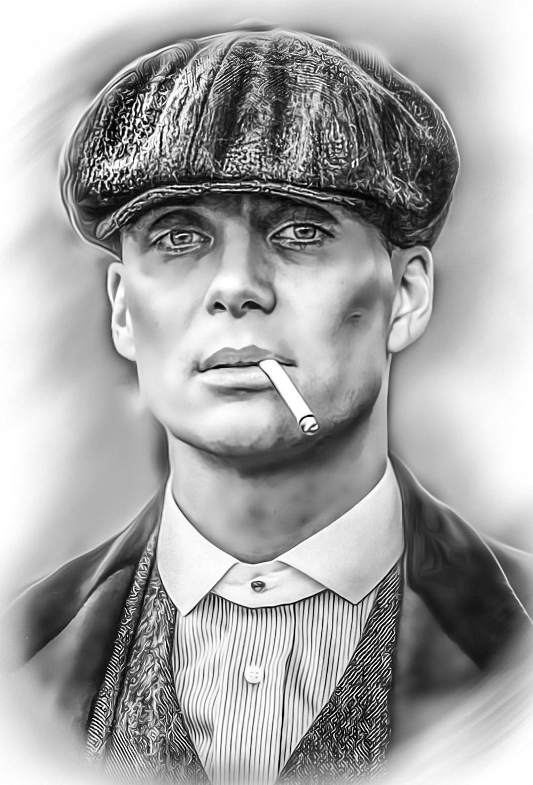 Counted Cross Stitch Pattern "thomas Shelby" - Etsy