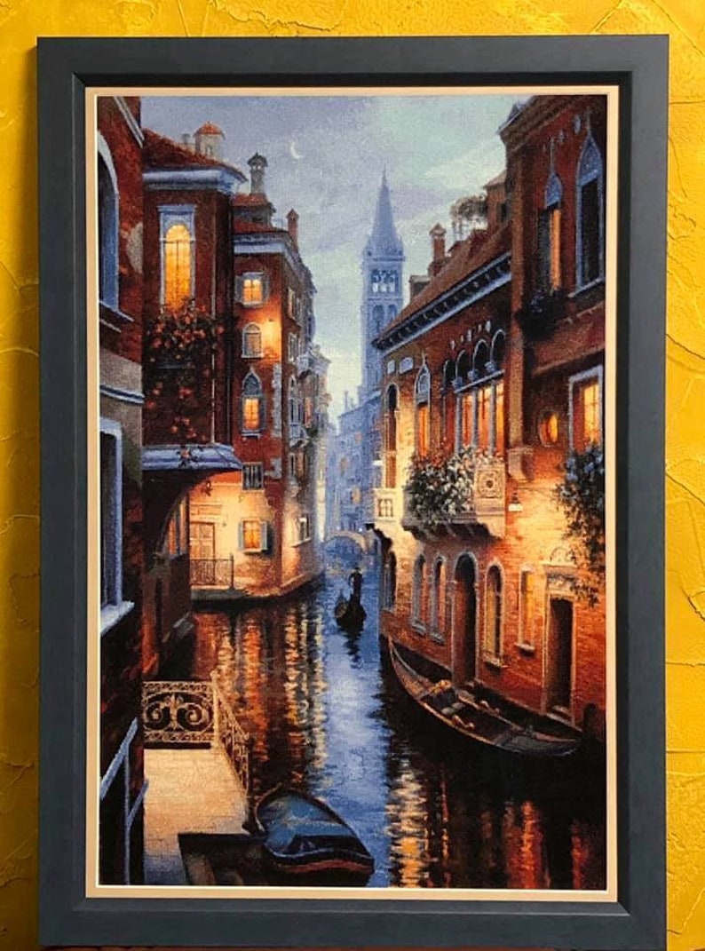 Counted Cross Stitch Pattern venice - Etsy