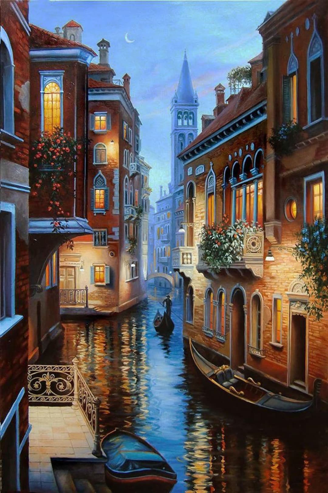 Counted Cross Stitch Pattern venice - Etsy