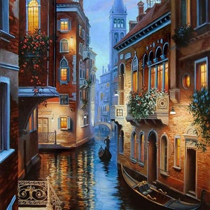 Counted Cross Stitch Pattern venice - Etsy